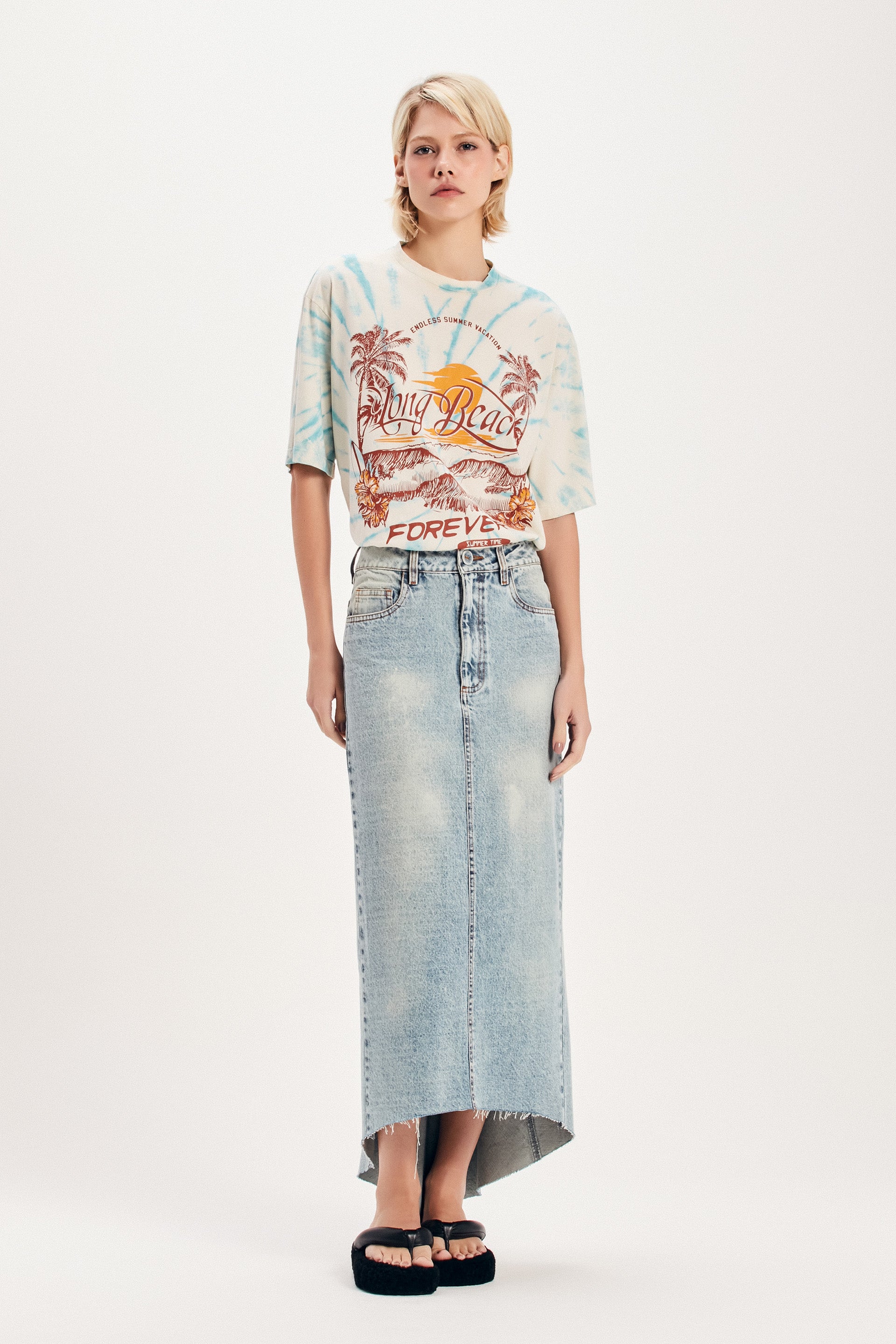 CAMISETA TIE DYE OFF WHITE E AZUL SUMMER – TIG STORE